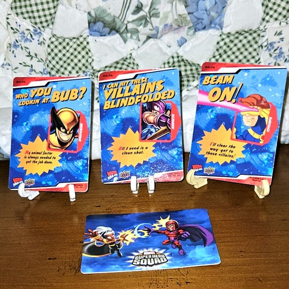 Marvel | Toys | Marvels Superhero Squad Cards Bundle | Poshmark